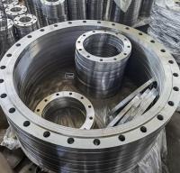China Black Painting Dn1000 Pipe Collar Flange , LCB Forged Steel Flanges for sale
