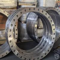 China OEM ASTM A105 Forged Steel Flanges SCH80 Rust Proof Oil Surface for sale