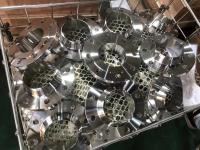 China OEM ASTM A105carbon Steel Forged Flanges  SCH80 Rust Proof Oil Surface for sale