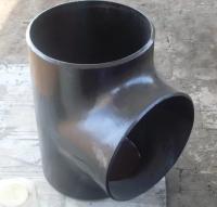 China ANSI B16.9 ASTM A234WPB Carbon Steel Equal Tee 3'' 5'' 10'' Galvanized Reducing Tee for sale