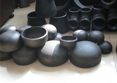 China varnish painted Seamless Hdg Carbon Steel Pipe Cap Black 1/2
