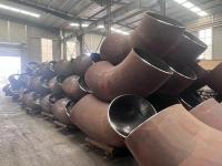 China Anti Rust Paint Elbow Welded Pipe Fittings For Chemical Applications for sale
