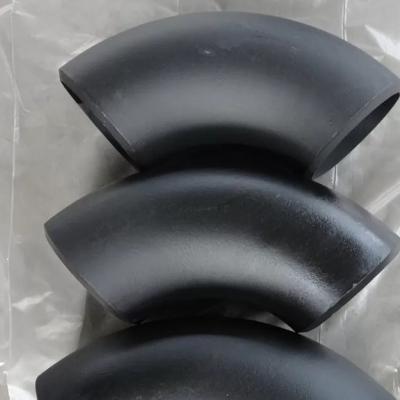 China 426mm Butt Weld Elbow Gost En10253-2 Astm Standard Sandblast Black Painting for sale