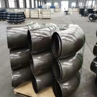 China A234 WPB 90 Degree Butt Weld Pipe Fittings SCH80 1-1/2'' Long Radius Pipe Elbow for sale