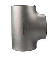 China Sch10 Butt Weld Reducing Tee SS304 SS316L Stainless Steel Equal Tee for sale