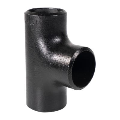 China P265GH P355GH Carbon Steel Tee Fitting A234 WPB For Pharmaceutical Industry for sale