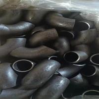 China ASME Carbon Steel 90 Degree Elbow Sand Blasted ASME B16.9 180 Degree for sale