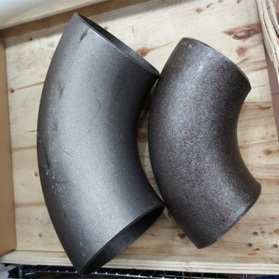 China A234 WPB 90 Degree Butt Weld Pipe Fittings SCH80 1-1/2'' Long Radius Pipe Elbow for sale