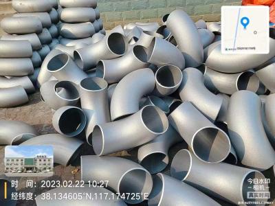 China Jis / Din / Bs / Gb Standard 3 Inch Stainless Steel Elbow For Pipeline System for sale