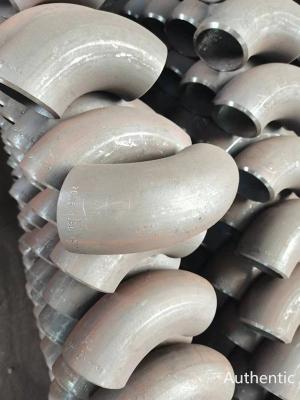 China 219mm Carbon Steel Pipe Elbow GOST JIS ASTM Standard Sandblast Black Painting for sale