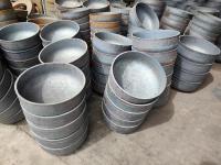 China WPHY60 WPHY52 Steel Pipe Caps Welded DIN28011 Elliptical Dished for sale