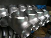 China DN8 DN3000 DIN JIS ASTM Stainless Steel Tee SCH60 STD SCH160 for sale