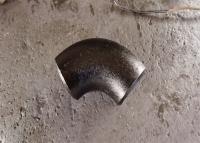 China 45 Degree Butt Weld Pipe Fittings Zinc Plated Seamless Pipe Elbow for sale