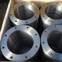 China ANSI 150 Forged Stainless Steel Flange Backing Ring Electro Galvanizing Coating for sale