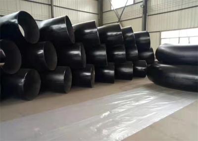 China 90 Degree Butt Weld Pipe Fittings SCH80 1-1/2'' Pipe Elbow Long Radius for sale