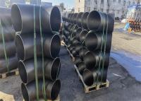 China 90 Degree Butt Weld Pipe Fittings SCH80 1-1/2'' Pipe Elbow Long Radius for sale
