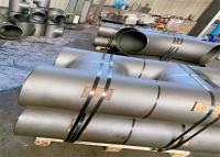 China EN10253-2 Carbon Steel Tee Butt Weld Sandblasting 50mm Pipe Tee for sale