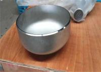 China 2'' Stainless Steel Buttweld Caps SCH10 A403 WP316L 2mm Petrochemical Industry for sale