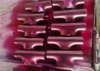 China ASME B16.9 Carbon Steel Reducing Tee DIN 2615 Butt Weld Anti Rust Oil for sale