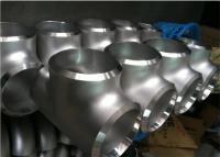 China AUTHENTIC A420 WPL6 Carbon Steel Tee Forged Butt Welded Reducing Tee 50mm 100mm for sale