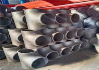 China Cold Pressing Welded Pipe Fittings Q195 Q345 Transparent Oil Surface for sale