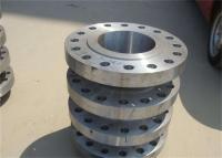 China 600LB Forged Plate Flange ASME B16.5 Flat Face Weld Neck Flange for sale