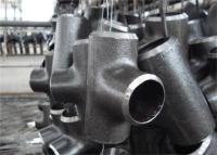 China Straight Reducing ASME B16.9 Tee Hot Galvanized A234 WPC 2 Inch for sale
