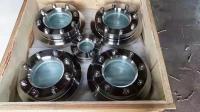 China Clear Lacquer Forged Steel Flange 15mm-1220mm Carbon Steel Slip On Flange for sale