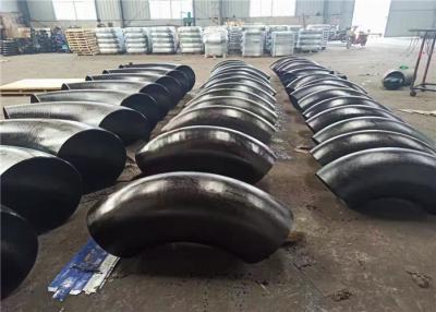 China Butt Welding Carbon Steel Elbow Sch80 Long Radius Elbow 1.5d Black Painting for sale