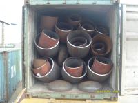 China 16MN Carbon Steel Elbow Pipe Bend ASTM A234 WP5 Alloy Steel Pipe Fittings for sale