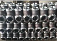 China Rolled Carbon Steel Threaded Pipe Fittings Varnish Painted for sale