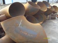 China DN820*12mm Weld Elbows Mild Steel 22mm Black painting Polished for sale