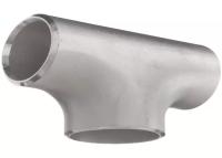 China SS304 SS321 SS316l Stainless Steel Tee Connector PED API 5 Inch 8 Inch DN15～DN600 for sale