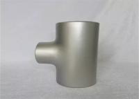China SS304 SS321 SS316l Stainless Steel Tee Connector PED API 5 Inch 8 Inch DN15～DN600 for sale