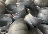 China Heat Treatment A53 A369 Welded Pipe Cap Fitting Sch10 Anti Rust Coated for sale