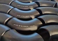 China Seamless Astm A234 Wpb Carbon Steel Pipe Elbow Black Galvanized 1/2 Inch for sale