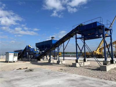 China Automatically Stabilized Soil Mixing Plant With PLC Control System for sale