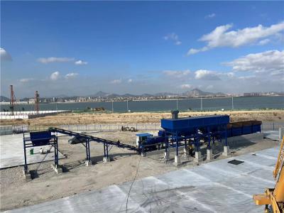China Highly Efficient  Stabilized Soil Mixing Plant With Horizontal Cement Silo for sale