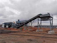 China 90kw Soil Cement Mixing Station With Twin Shaft Forced Mixer Full Automatic for sale