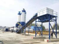 China Reverse Discharge Stabilized Soil Mixing Plant 50m3/H for sale