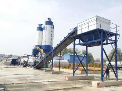 China Reverse Discharge Stabilized Soil Mixing Plant 50m3/H for sale