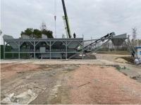 China Stable Movable Water Stabilized Mixing Plant Foundationless for sale