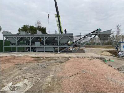 China Stable Movable Water Stabilized Mixing Plant Foundationless for sale