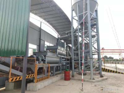 China Concrete Mobile Stabilized Soil Mixing Plant Electric Power for sale