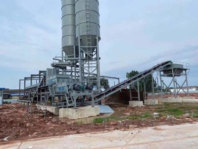 China Combined Structure Mobile Soil Mixing Plant Capacity 300-600t/H for sale