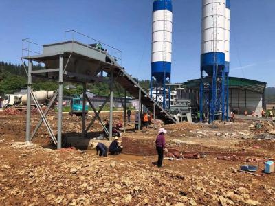 China Continuous WDJ300/400/500/600 Stabilized Soil Mixing Plant Construction Projects Successful for sale