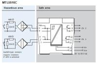 China MTL5516C Safety Barrier Switch Proximity Detector Interface 24V 35mA for sale