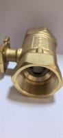 China HVAC Brass   Ball Valve DN40 PN25 Kvs25  Building Automation for sale