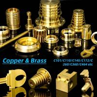 China High Accuracy CNC Machining Service Copper Brass Custom Machined Parts for sale