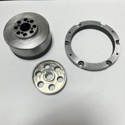 China High Precision CNC Machined Parts Steel Shaft And Gear Assembly With Custom Services for sale
